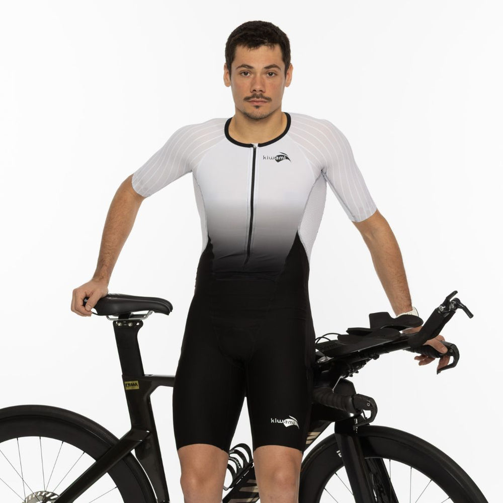 Kiwami Triathlon North America - Spider SCx Aero Black Trisuit.