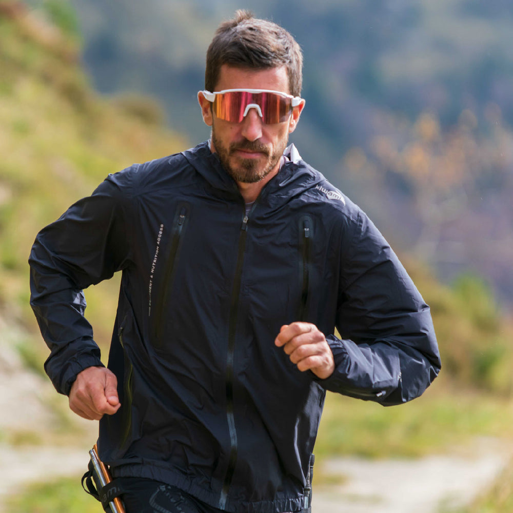 Waterproof trail running jacket Expand